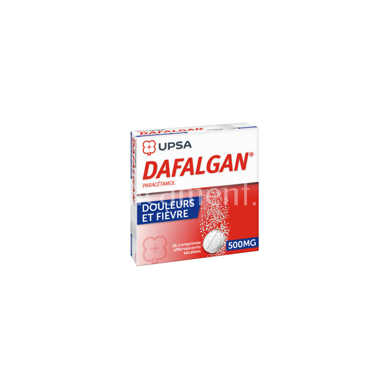 Dafalgan 500 mg comprimés effervescents à partir de 2 ans