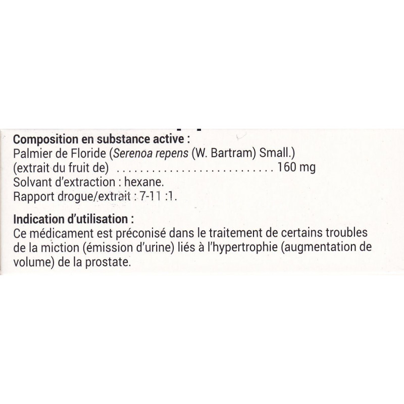 Permixon 160 mg Gélules