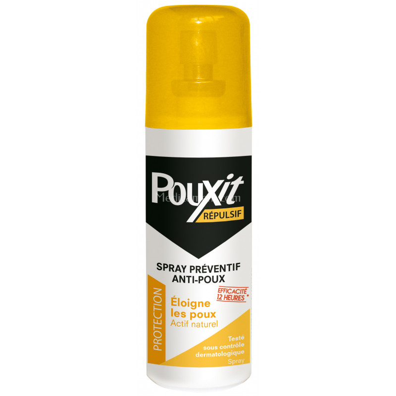 Pouxit répulsif Spray préventif anti-poux