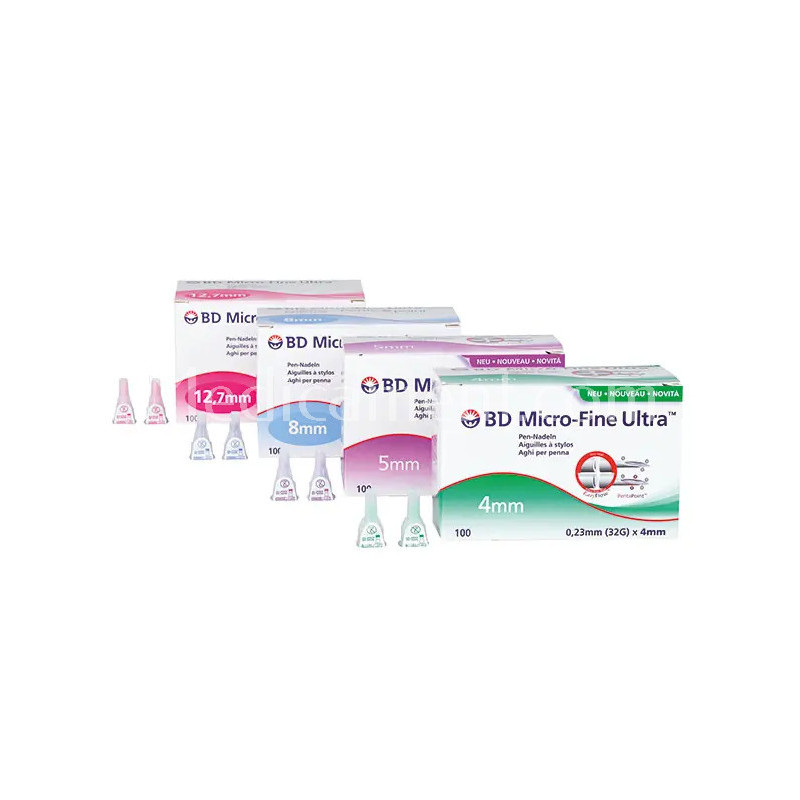 BD Micro-Fine Ultra 100 Aiguilles à stylos à insuline