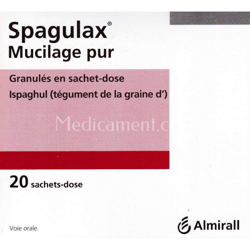 Spagulax Mucilage pur Granulés en sachet-dose traitement symptomatique ...