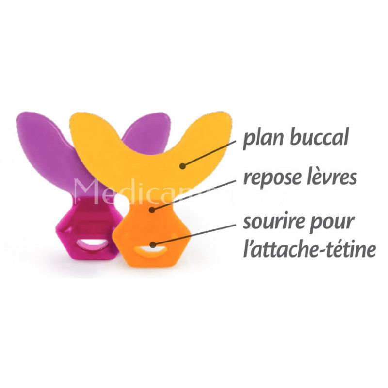 Machouyou masticateur favorisant le sevrage de la tétine et du pouce