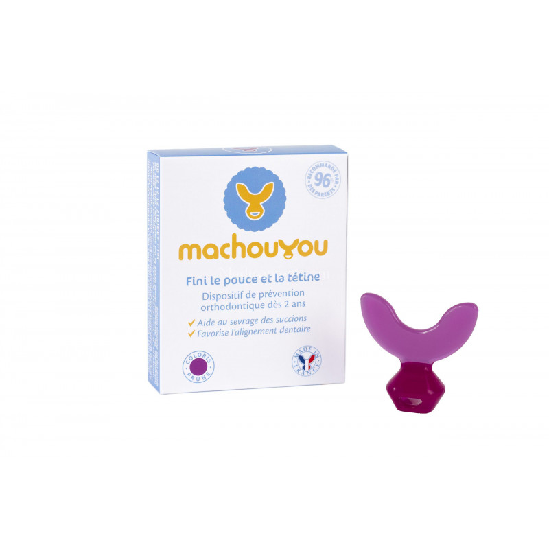Machouyou masticateur favorisant le sevrage de la tétine et du pouce