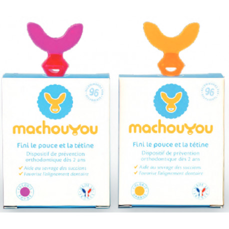 Machouyou masticateur favorisant le sevrage de la tétine et du pouce