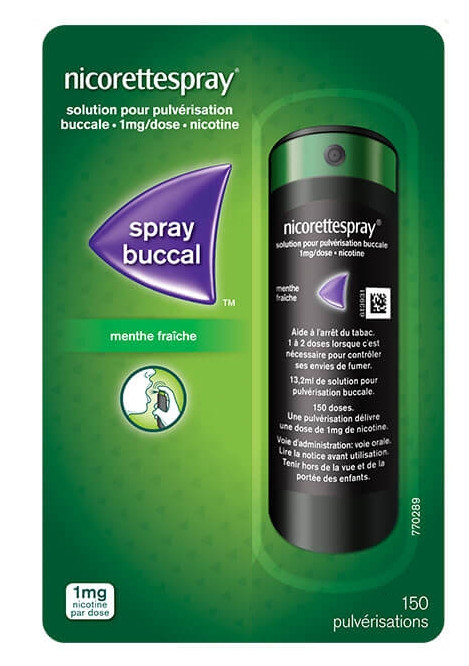 Dose spray store