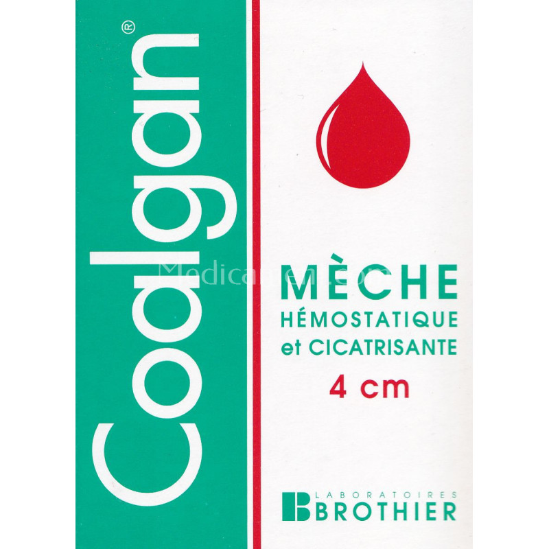 Coalgan 5 mèches stériles pour stopper le saignement de nez