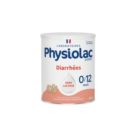Physiolac Expert Diarrhées 0-12 mois 400g Sans lactose