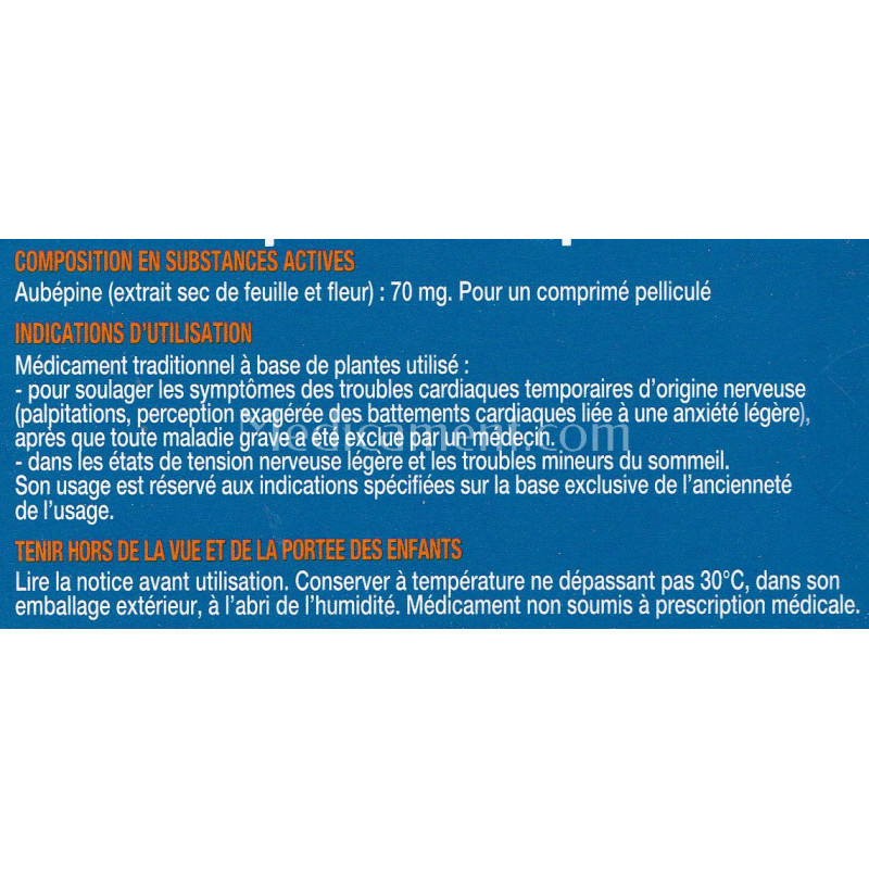 Cardiocalm 80 Comprimés pelliculés