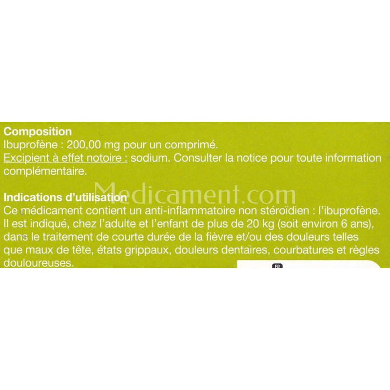 Spifen 200 mg Ibuprofène - Arginine 30 Comprimés