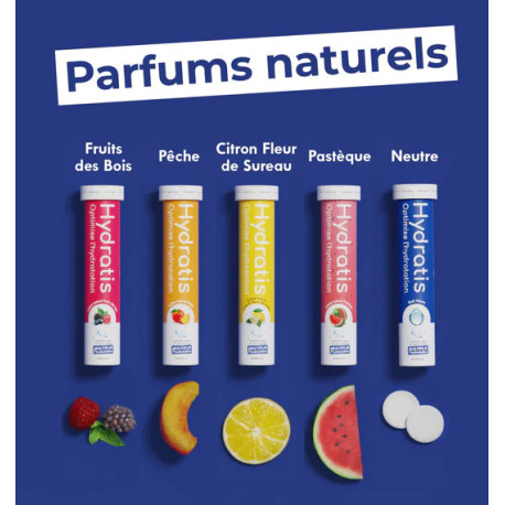 Hydratis 20 Pastilles effervescentes pour solution d'hydratation