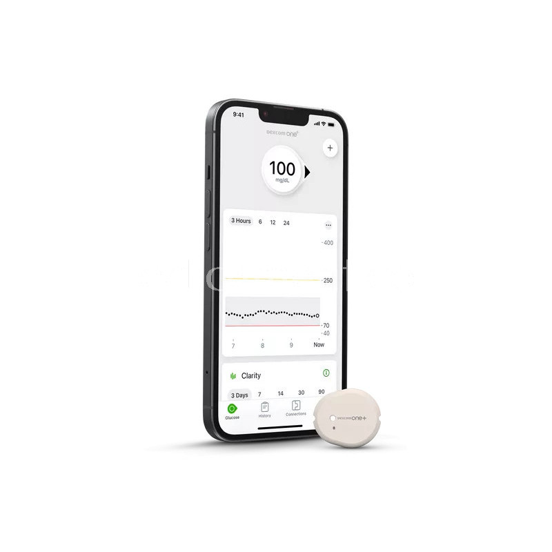 Dexcom ONE+ mesure de la glycémie en continu tout-en-un