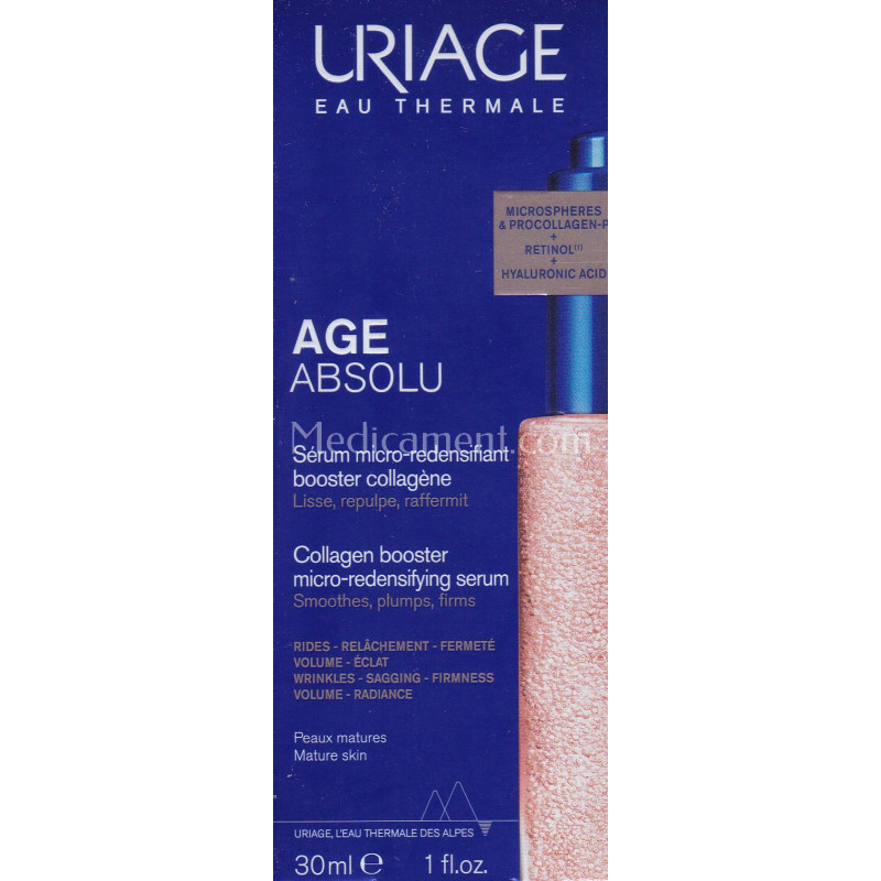 Age absolu Sérum micro-redensifiant booster collagène Uriage