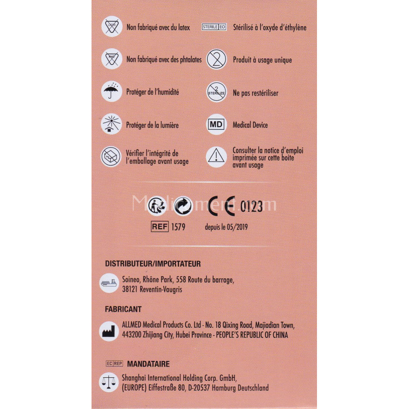 Compresses Stériles de gaze 5x5 cm Soineo