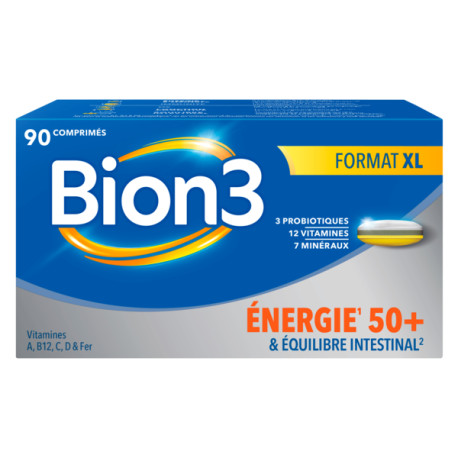 Bion 3 Vitalité 50+ comprimés vitamines séniors