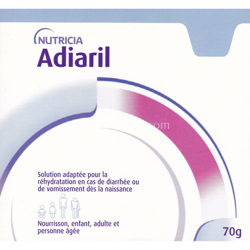 ADIARIL Soluté de Réhydratation Orale 10 Sachets