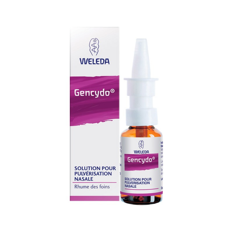 Gencydo solution pour pulvérisation nasale en cas de rhume des foins