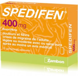 Médicaments contenant de l'ibuprofène, anti-inflammatoire et antalgique