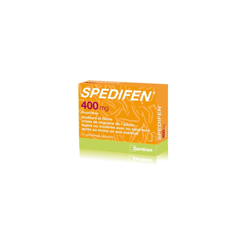 Spedifen 400 mg 12 Comprimés pelliculés