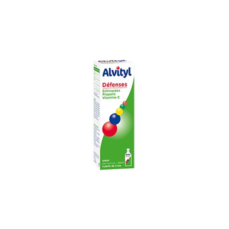 Alvityl Défenses sirop 240 ml complément alimentaire