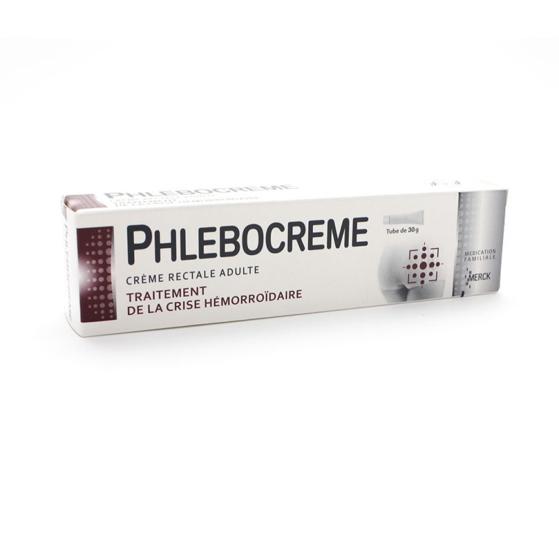 Phlebocrème crème rectale 30 g, crème hemmoroïdaire