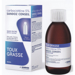 Médicaments contre la toux grasse pour désencombrer les poumons