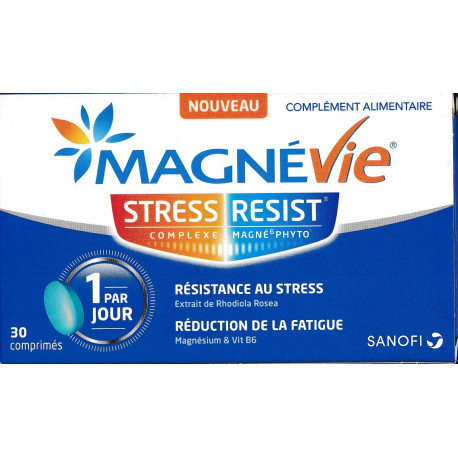 MAGNEVie STRESS RESIST complexe Magné6Phyto comprimés SANOFI