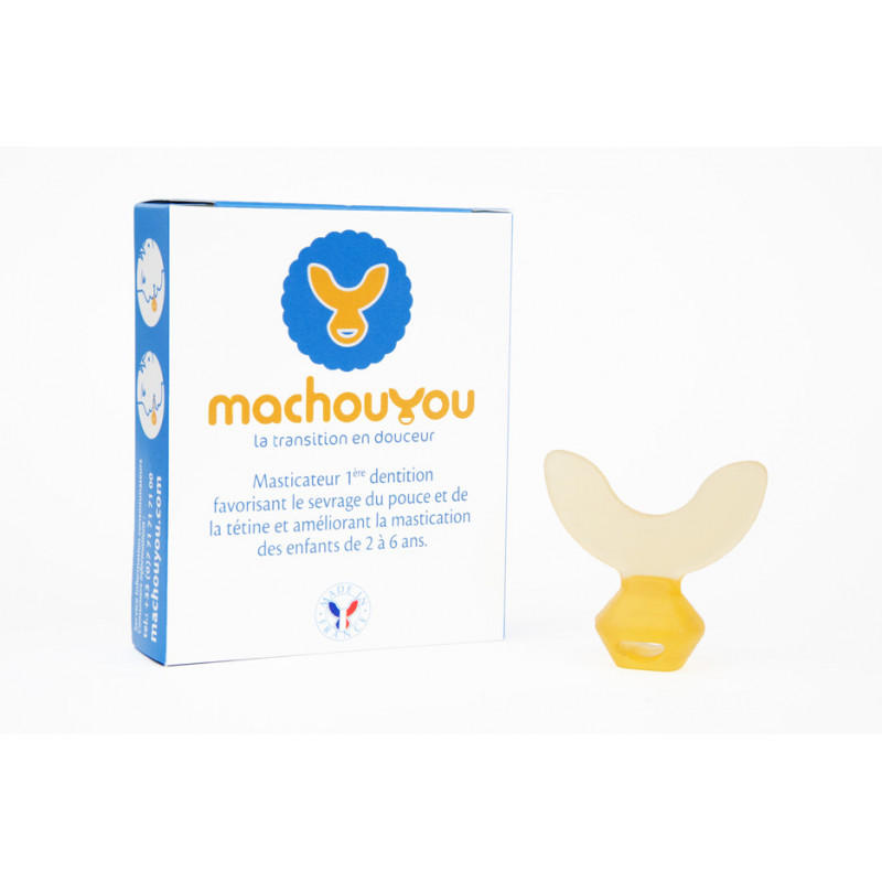 Machouyou masticateur favorisant le sevrage de la tétine et du pouce