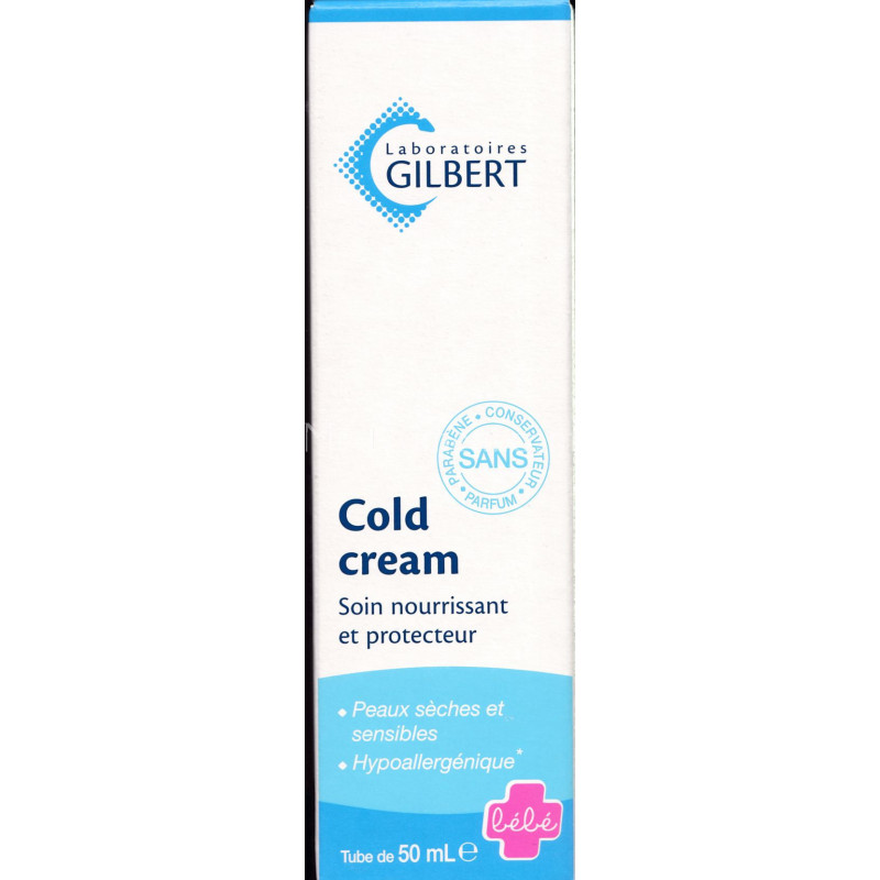 Cold cream soin nourrissant protecteur Bébé 50 ml laboratoire Gilbert